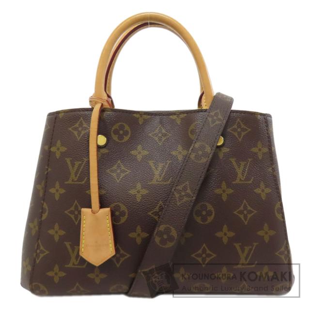 ルイヴィトン LOUIS VUITTON M41005  モンテーニュBB  ハンドバッグ モノグラムキャンバス 中古
