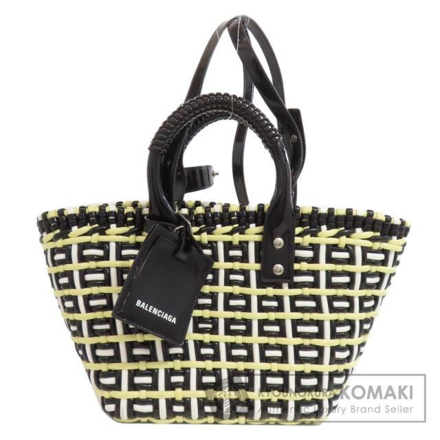 バレンシアガ BALENCIAGA 671342  ビストロXS 2WAY  ハンドバッグ エナメル レディース  中古