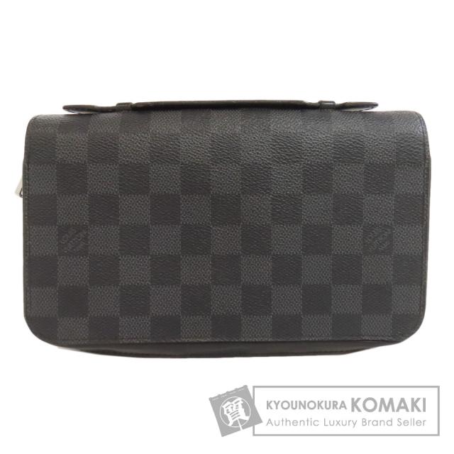 ルイヴィトン LOUIS VUITTON N41503  ジッピーXL  セカンドバッグ ダミエキャンバス メンズ  中古