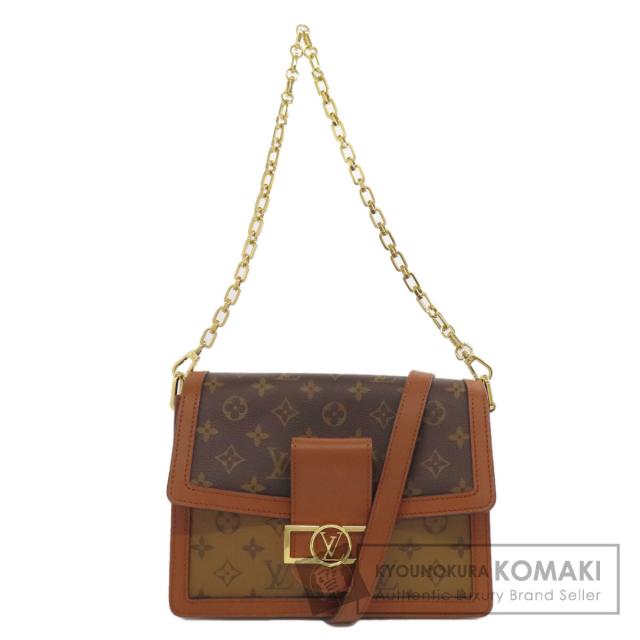 ルイヴィトン LOUIS VUITTON M44391  ドーフィーヌMM  ショルダーバッグ モノグラムリバース 中古