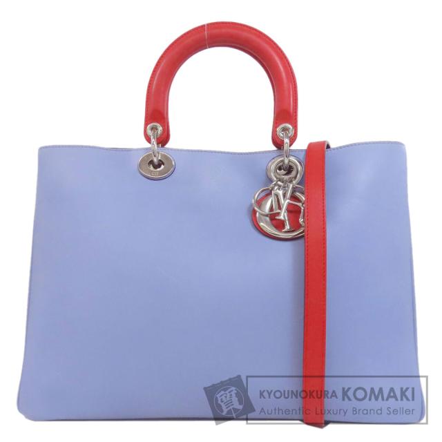 クリスチャンディオール CHRISTIAN DIOR  2WAY  トートバッグ カーフ レディース  中古