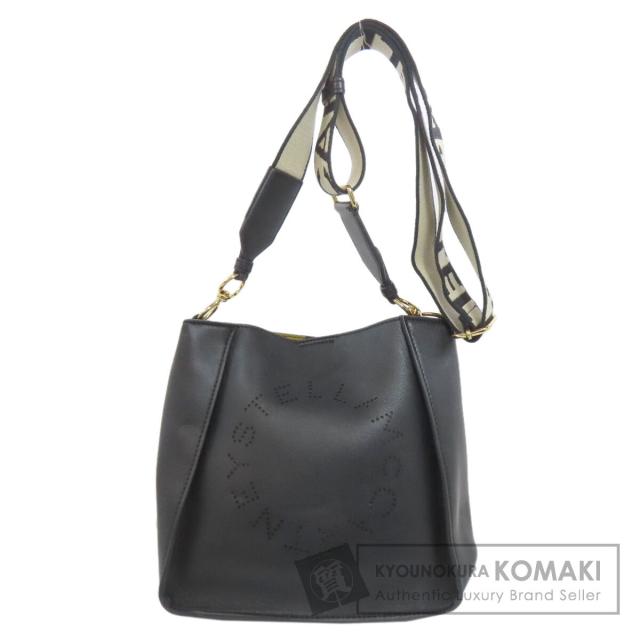 ステラマッカートニー Stella McCartney  ロゴ  ショルダーバッグ カーフ レディース  中古