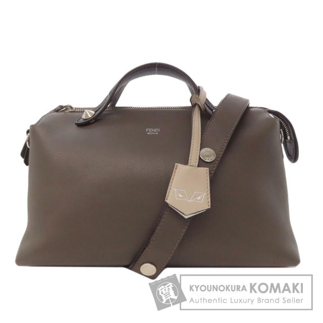 フェンディ FENDI  バイザウェイ モンスターチャーム 2WAY  ハンドバッグ カーフ レディース  中古