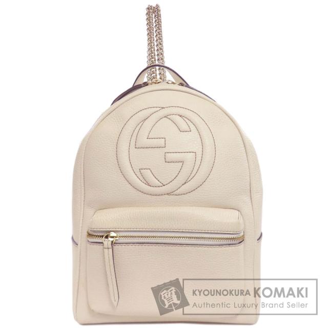 グッチ GUCCI 431570  ソーホー  リュック・デイパック レザー レディース  中古