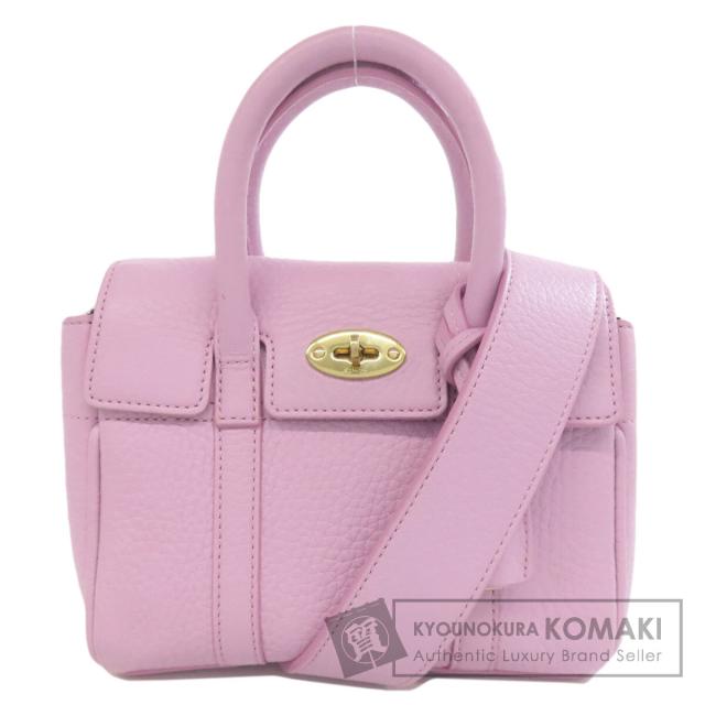 マルベリー MULBERRY  ミニ ベイズウォーター 2WAY  ハンドバッグ レザー レディース  中古
