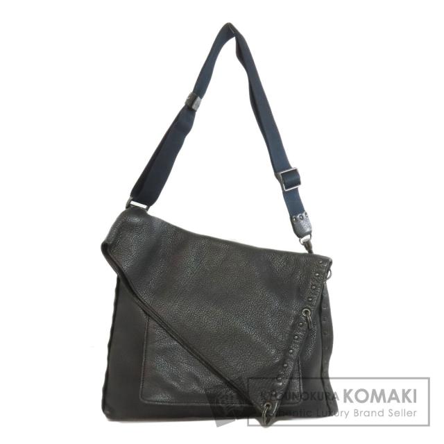 ボッテガヴェネタ BOTTEGA VENETA  スタッズ  ショルダーバッグ レザー レディース  中古