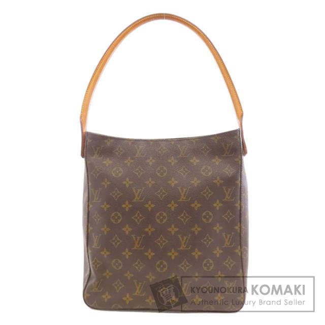 ルイヴィトン LOUIS VUITTON M51146  ルーピングMM  トートバッグ モノグラムキャンバス 中古