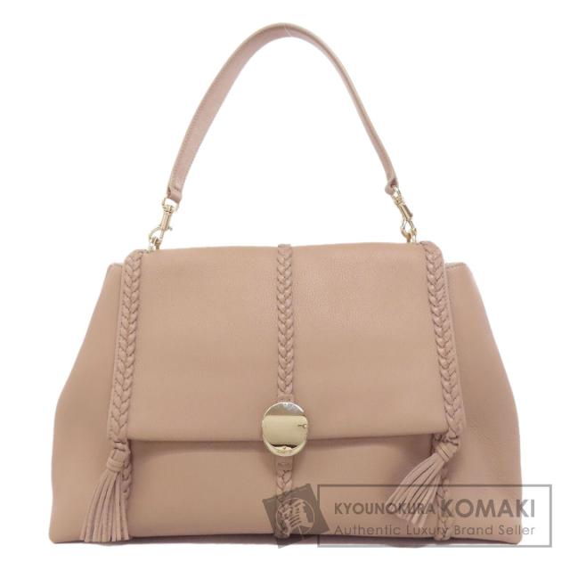 クロエ CHLOE  ワンショルダー フリンジ  ショルダーバッグ レザー レディース  中古