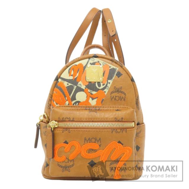 エムシーエム MCM  ロゴ  リュック・デイパック PVC レディース  中古