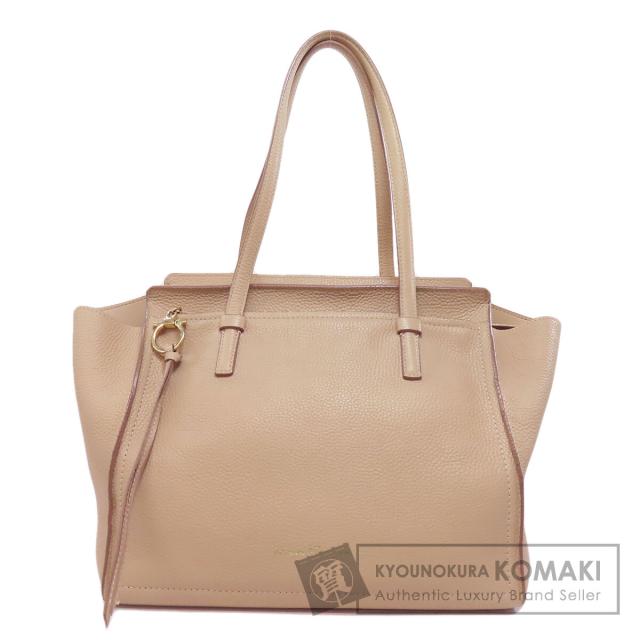 サルヴァトーレフェラガモ Salvatore Ferragamo  エイミー ガンチーニ金具  トートバッグ 中古
