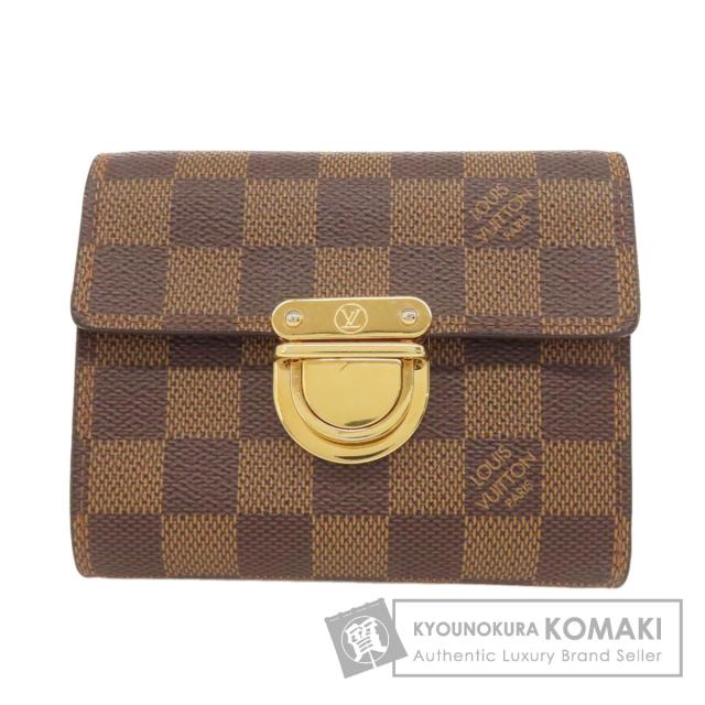 ルイヴィトン LOUIS VUITTON N60005  ポルトフォイユ・コアラ  二つ折り財布（小銭入れあり） 中古