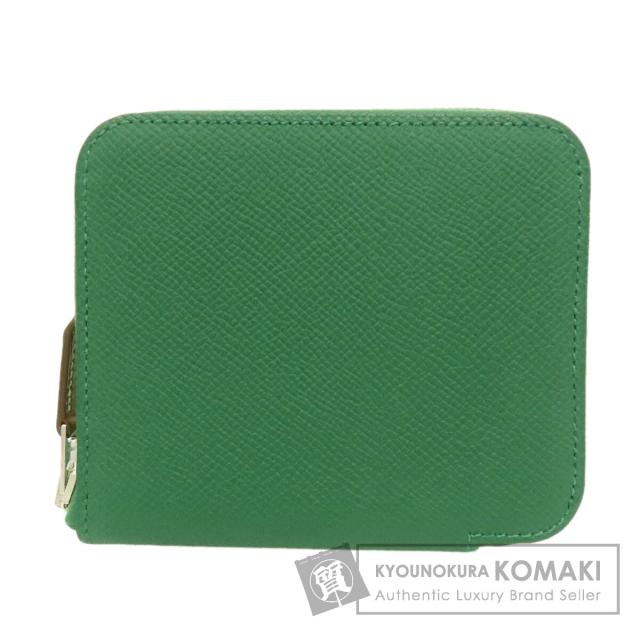 エルメス HERMES  アザップシルクイン コンパクト シルバー金具  ケース エプソン 中古