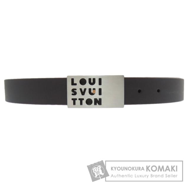 ルイヴィトン LOUIS VUITTON M6809  サンチュール LST  ベルト レザー レディース  中古