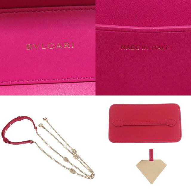 ブルガリ BVLGARI 2WAY ハンドバッグ カーフ レディース 中古