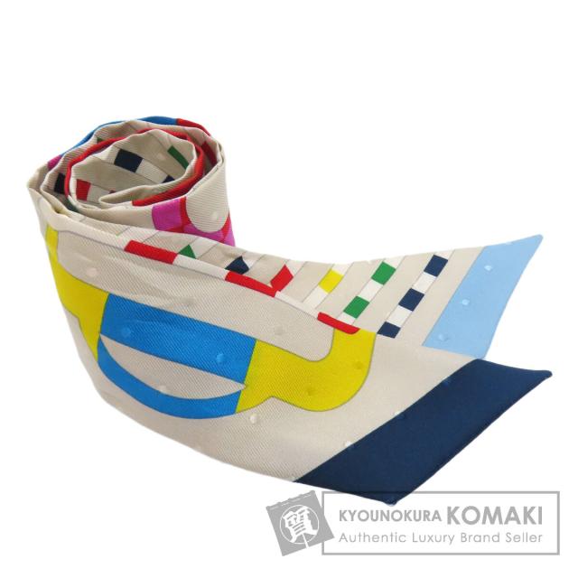 エルメス HERMES  ツイリー  スカーフ シルク レディース  中古