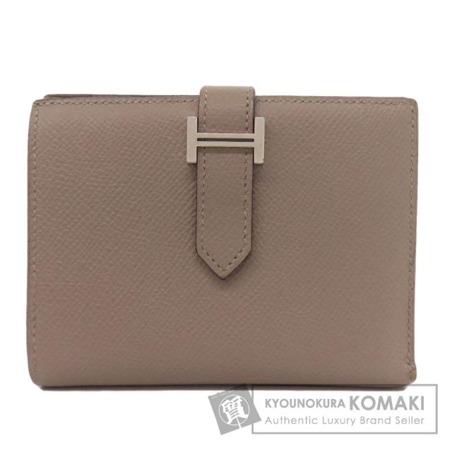 エルメス HERMES  ベアンコンパクト シルバー金具  二つ折り財布（小銭入れあり） エプソン 中古