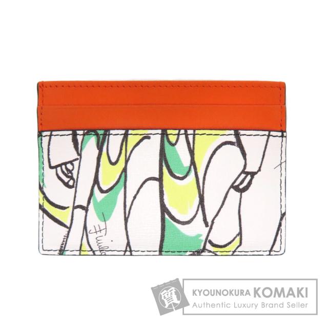 エミリオ・プッチ Emilio Pucci  プッチ  カードケース レザー レディース  中古
