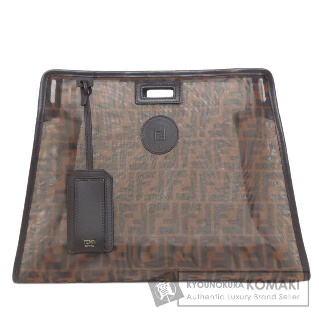 フェンディ FENDI  ピーカブーカバー ズッカ柄   ナイロンメッシュ レディース  中古