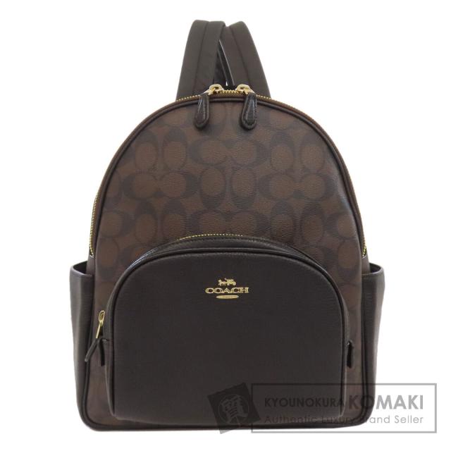 コーチ COACH 5671  バックパック シグネチャー  リュック・デイパック PVC レディース  中古