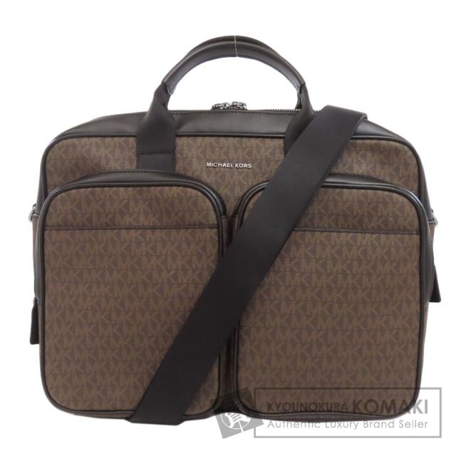 マイケルコース Michael Kors  MKシグネチャー 2WAY  ビジネスバッグ PVC レディース  中古