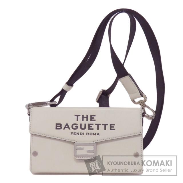 フェンディ FENDI  マークジェイコブスコラボ  ショルダーバッグ カーフ レディース  中古