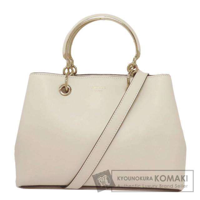 ジミーチュウ Jimmy Choo  ボンボン 2WAY  トートバッグ カーフ レディース  中古