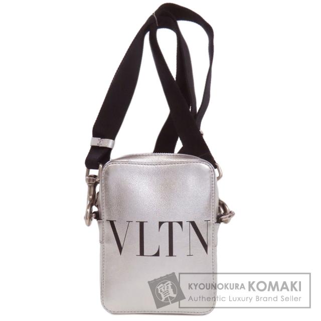 ヴァレンティノ VALENTINO  VLTN ロゴ  ショルダーバッグ カーフ レディース  中古