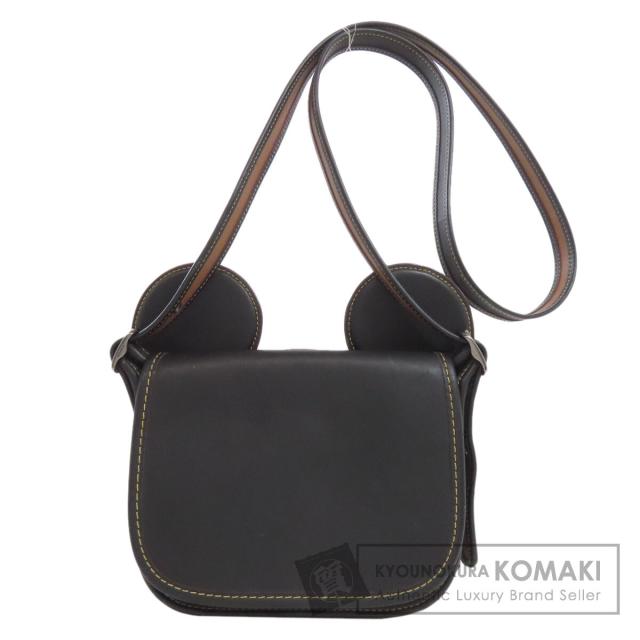 コーチ COACH F59369  ミッキーコラボ  ショルダーバッグ カーフ レディース  中古