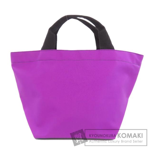 エルベ・シャプリエ Herve Chapelier  舟形トート  ハンドバッグ ナイロン素材 レディース  中古