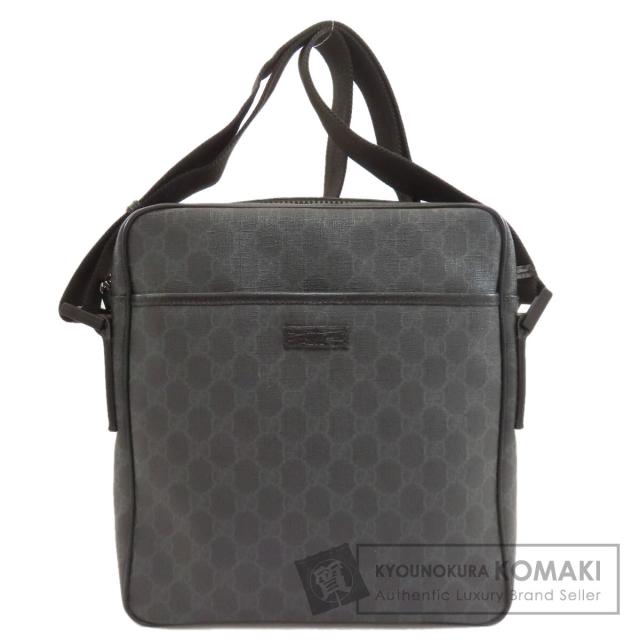 グッチ GUCCI 162907  ロングショルダー GGスプリーム  ショルダーバッグ PVC レディース  中古