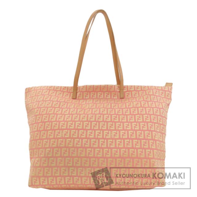 フェンディ FENDI  ズッキーノ  トートバッグ キャンバス レディース  中古
