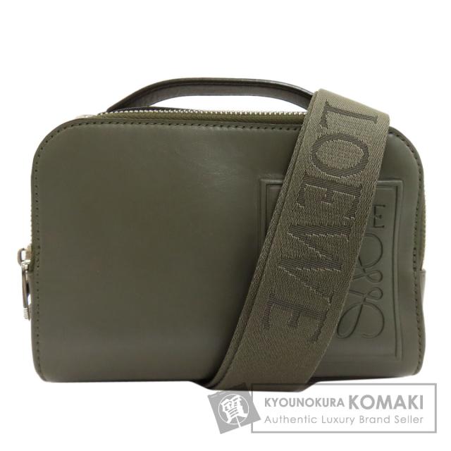 ロエベ LOEWE  カメラバッグ ミニ 2WAY  ハンドバッグ カーフ レディース  中古