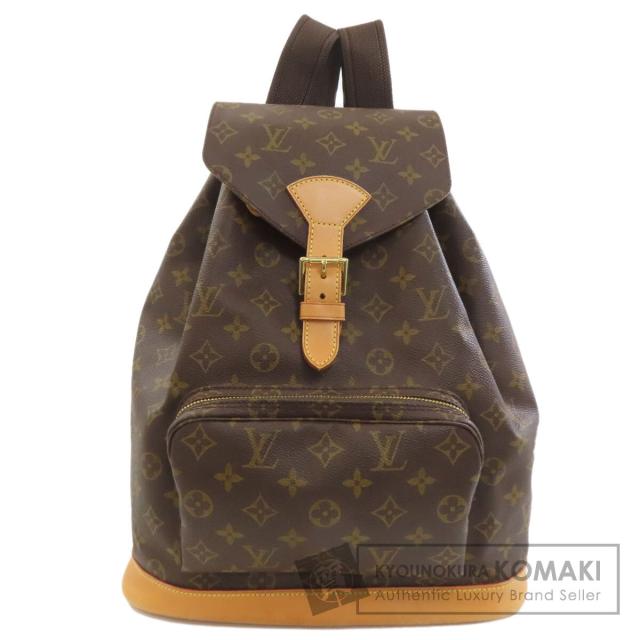ルイヴィトン LOUIS VUITTON M51136  モンスリMM  リュック・デイパック モノグラムキャンバス 中古