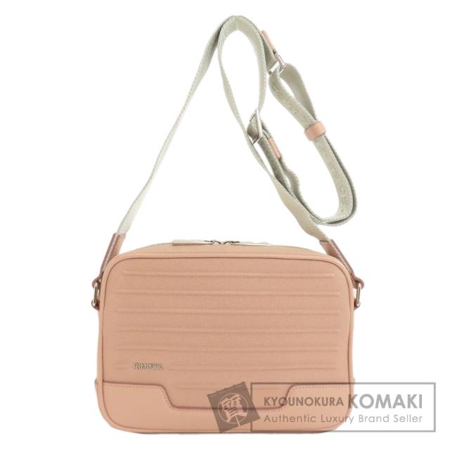 リモワ RIMOWA  メッセンジャー  ショルダーバッグ キャンバスxレザー レディース  中古