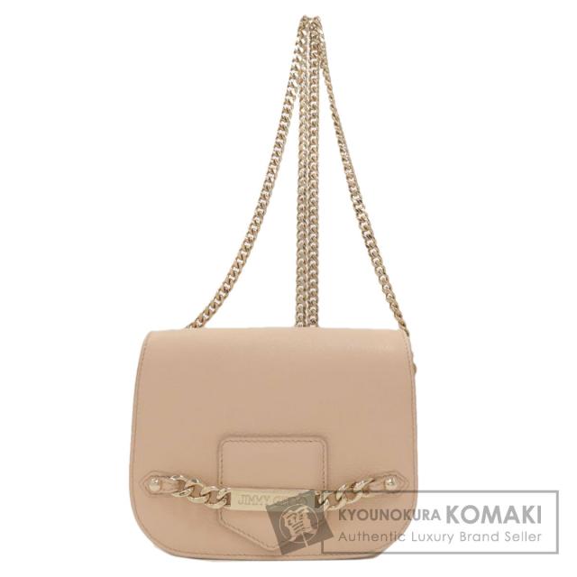 ジミーチュウ Jimmy Choo  チェーンショルダー  ショルダーバッグ レザー レディース  中古
