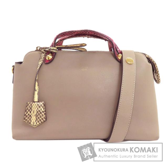 フェンディ FENDI  バイザウェイ 2WAY  ハンドバッグ カーフ レディース  中古