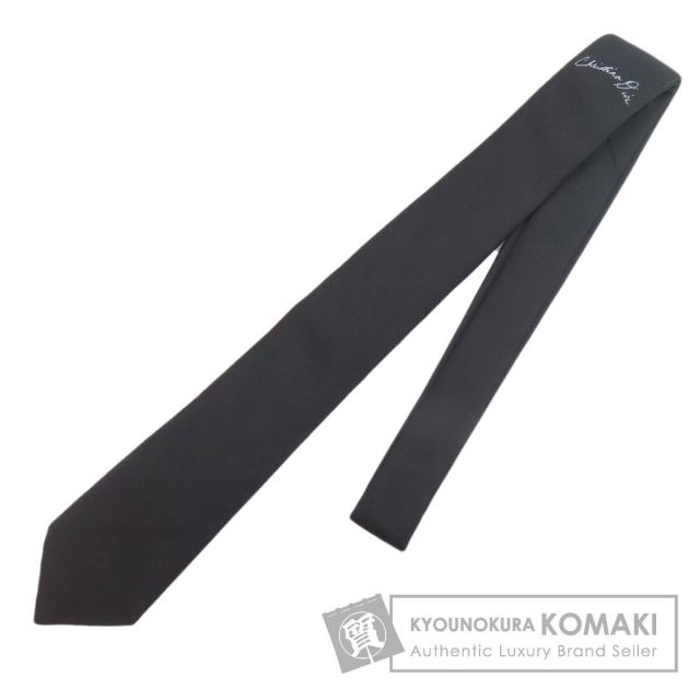 クリスチャンディオール CHRISTIAN DIOR  ロゴ  ネクタイ シルク メンズ  中古