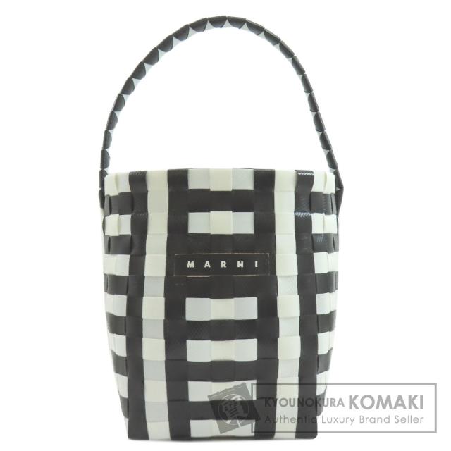 マルニ MARNI  カゴバッグ  ハンドバッグ ポリプロピレン レディース  中古