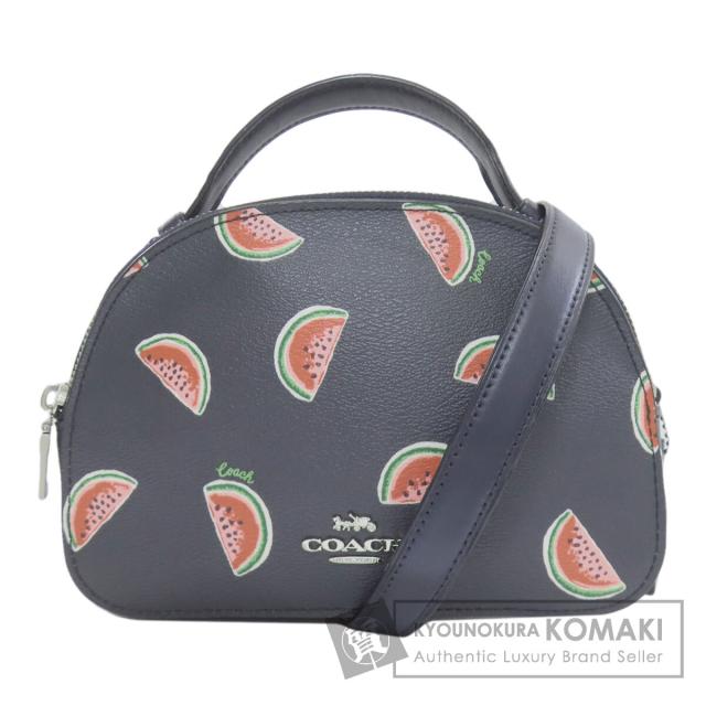 コーチ COACH 1594  セレナ サッチェル スイカ 2WAY  ハンドバッグ レザー レディース  中古