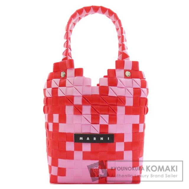 マルニ MARNI  キッズ バスケットバッグ ダイヤモンド  ハンドバッグ ポリプロピレン 中古