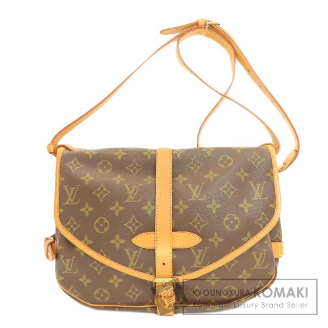 ルイヴィトン LOUIS VUITTON M42254  ソーミュールM  ショルダーバッグ モノグラムキャンバス 中古