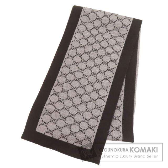 グッチ GUCCI  GG  マフラー ウール レディース  中古
