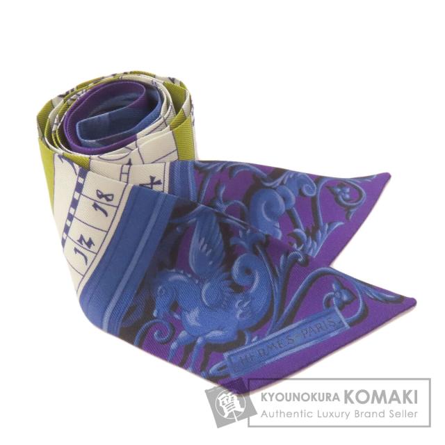 エルメス HERMES  ツイリー  スカーフ シルク レディース  中古