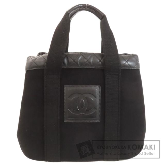 シャネル CHANEL  スポーツライン ココマーク シルバー金具  ハンドバッグ フェルト 中古