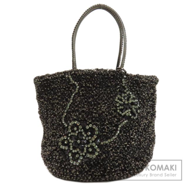 アンテプリマ ANTEPRIMA  ワイヤーバッグ フラワー  ハンドバッグ PVC レディース  中古