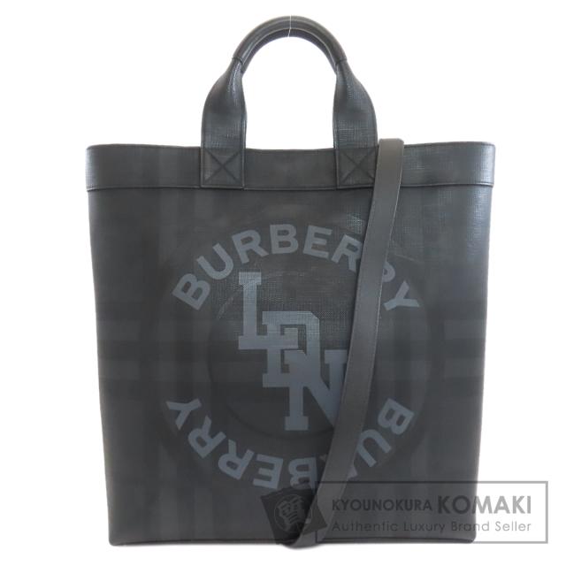 バーバリー BURBERRY  2WAY  ハンドバッグ PVC レディース  中古