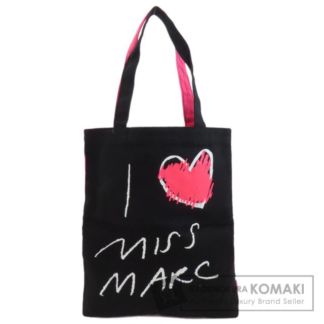 マークバイマークジェイコブス MARC BY MARC JACOBS  I LOVE MISS MAKC 人物柄  トートバッグ 中古