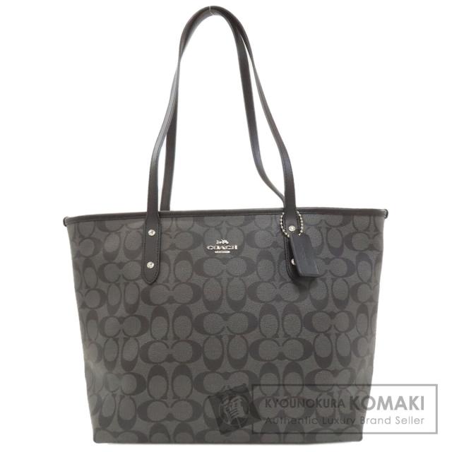 コーチ COACH F58292  シグネチャー  トートバッグ PVC レディース  中古