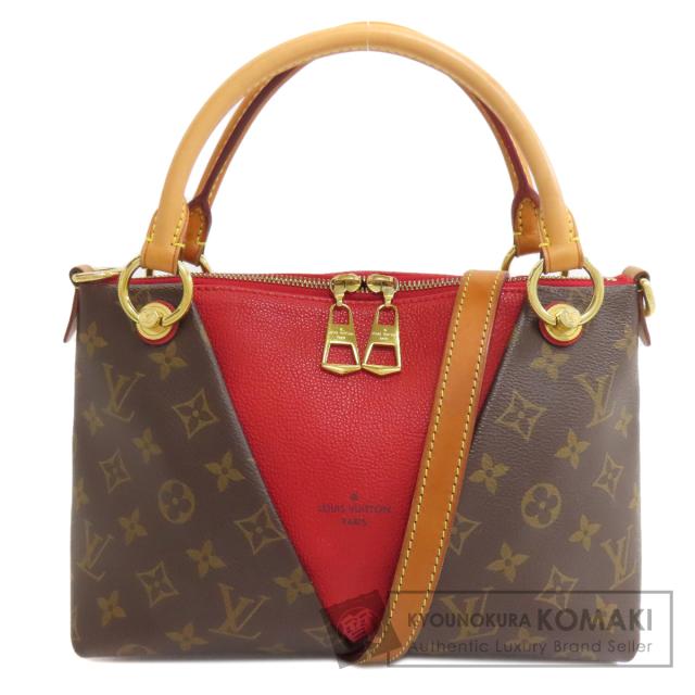 ルイヴィトン LOUIS VUITTON M43966  VトートBB  ハンドバッグ モノグラムキャンバス レディース  中古