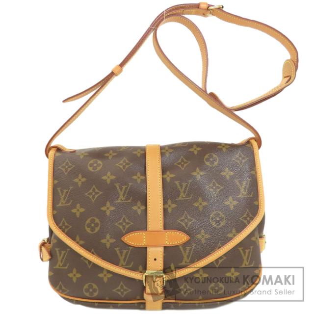 ルイヴィトン LOUIS VUITTON M42256  ソミュール30  ショルダーバッグ モノグラムキャンバス 中古